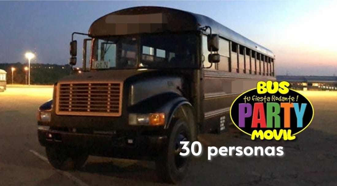 Bus Party Movil - Camión bus Fiesta en México City